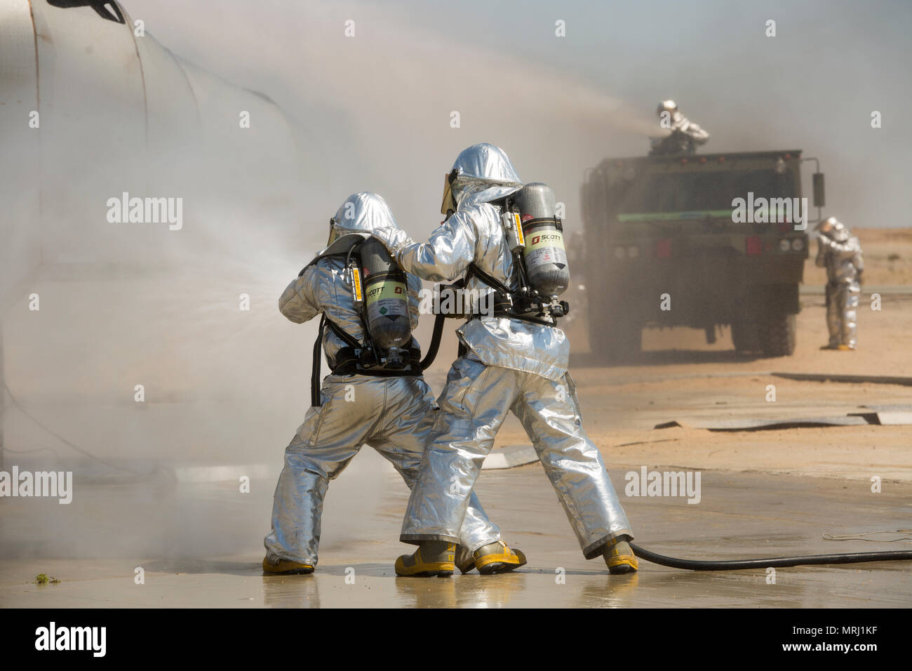 Marines with Air Operation Company, Marine Wing Support Squadron 471 ...