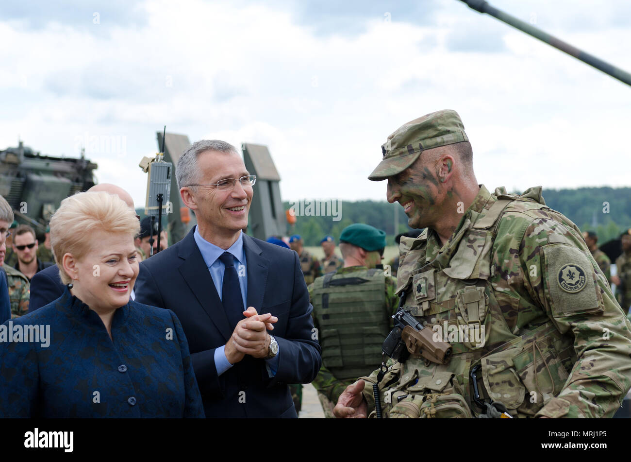 U.S. Army Lt. Col. Steven Gventer, commander of Battle Group Poland ...