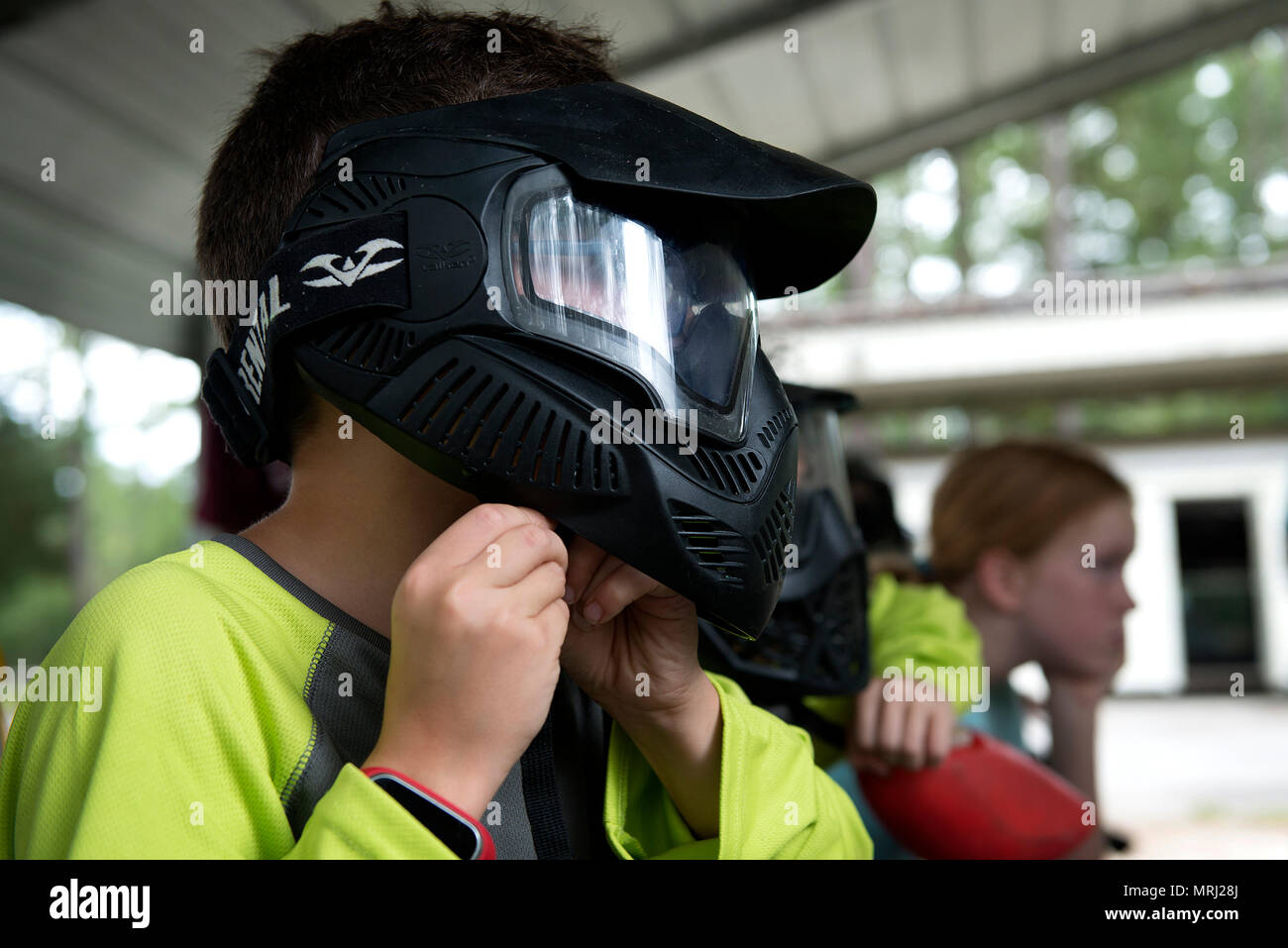 Paintball Mask Splat