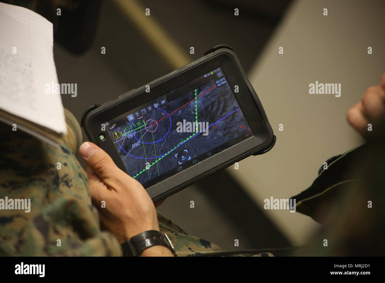 U.S. Marines with 2nd Battalion, 25 Marines, 4th Marine Division ...