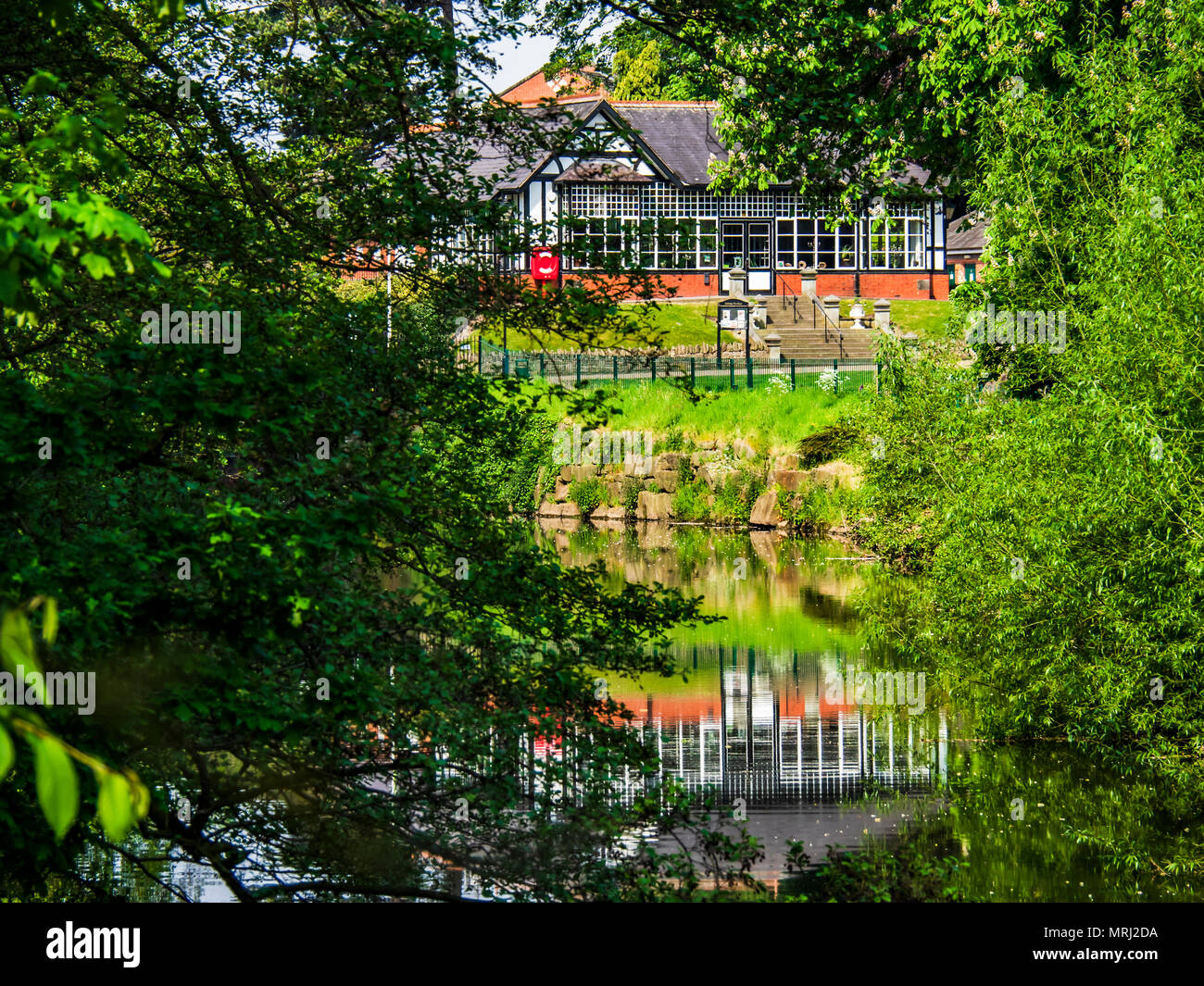 Congleton Park, Cheshire UK Stock Photo - Alamy