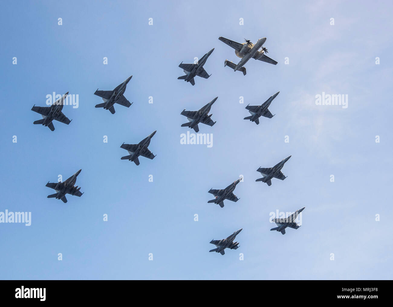 170618-N-LK571-506 PACIFIC OCEAN (June 18, 2017) Aircraft assigned to ...