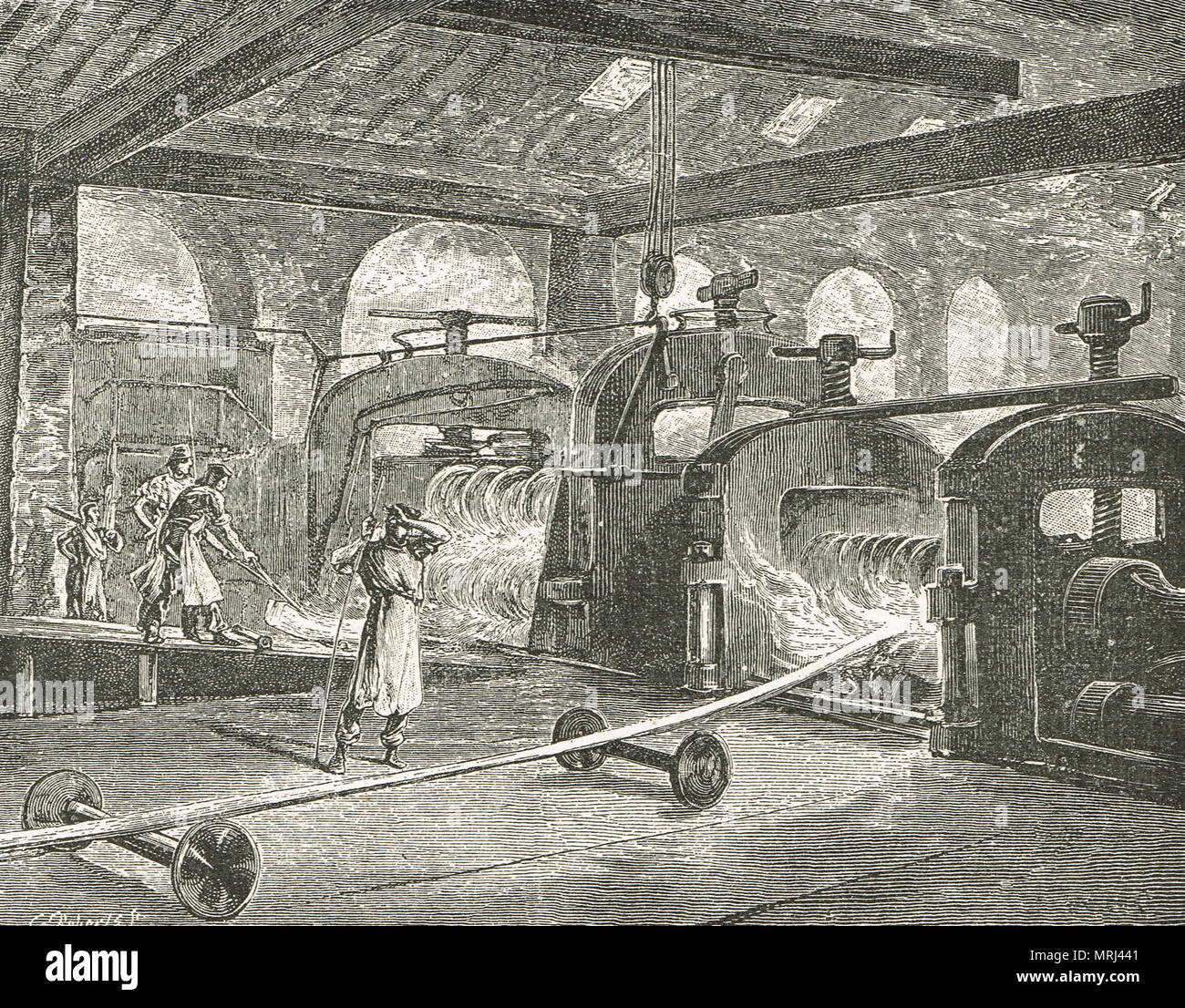 Steel rolling mill hi-res stock photography and images - Alamy