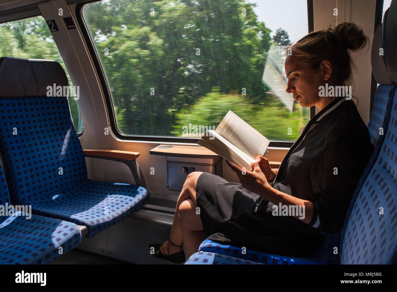 Travelling By Train High Resolution Stock Photography and Images - Alamy