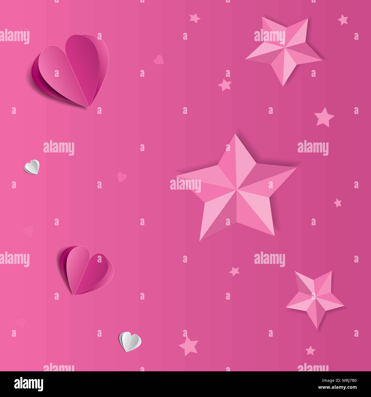 Abstract stars background. 3d paper design. Vector eps10 Stock Vector ...