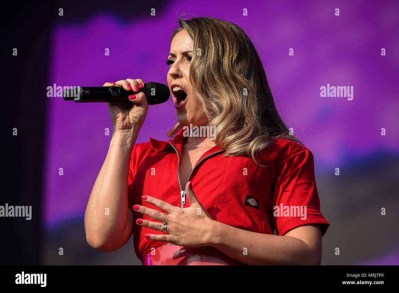 Clean bandit singer hi-res stock photography and images - Alamy