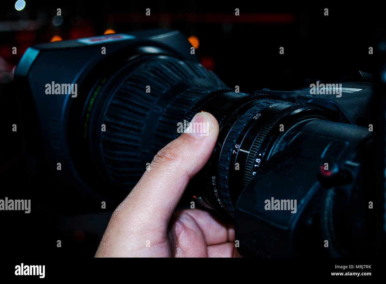 Hand held movie camera hi-res stock photography and images - Alamy