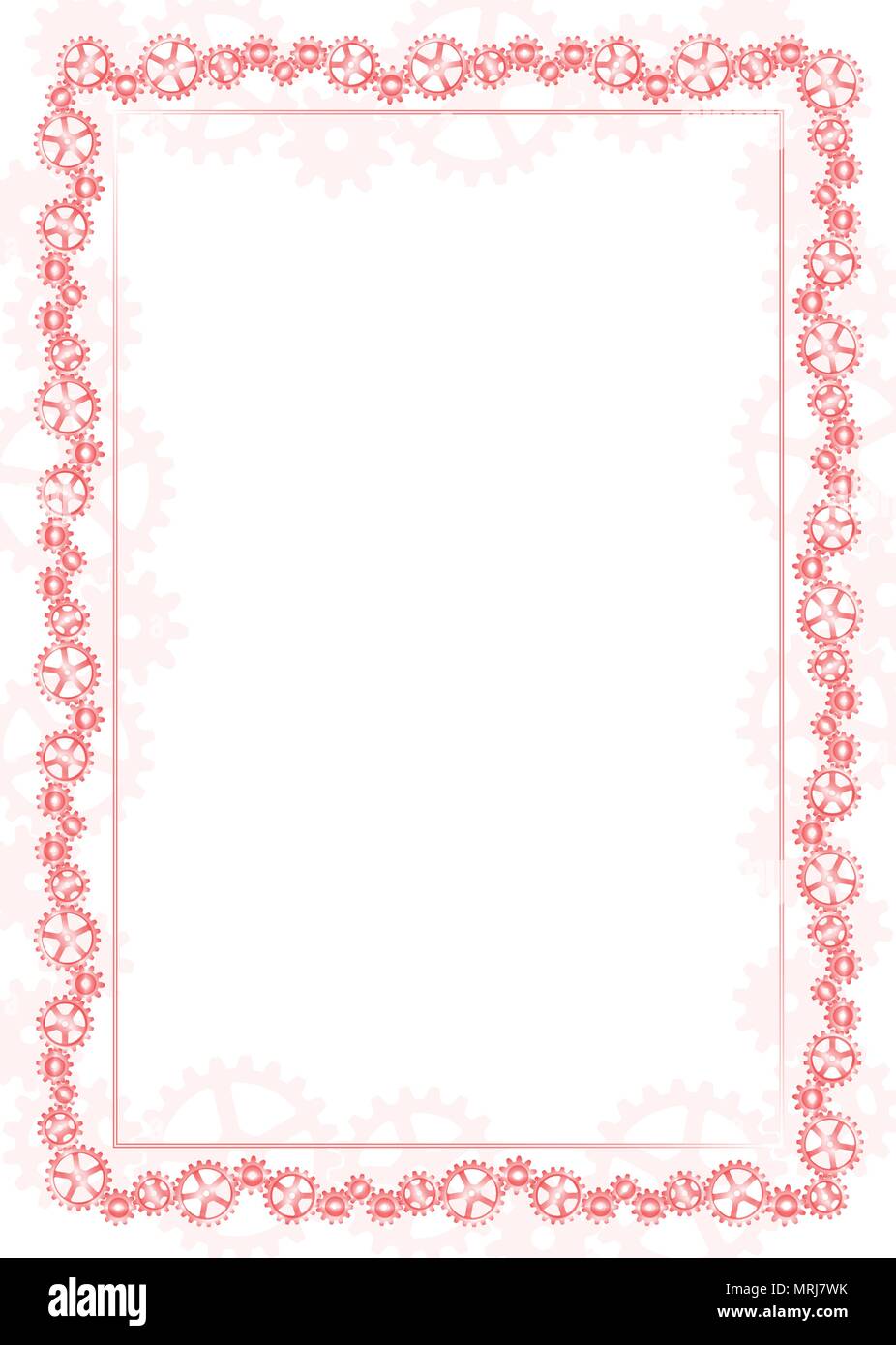 Fancy Red Page Borders