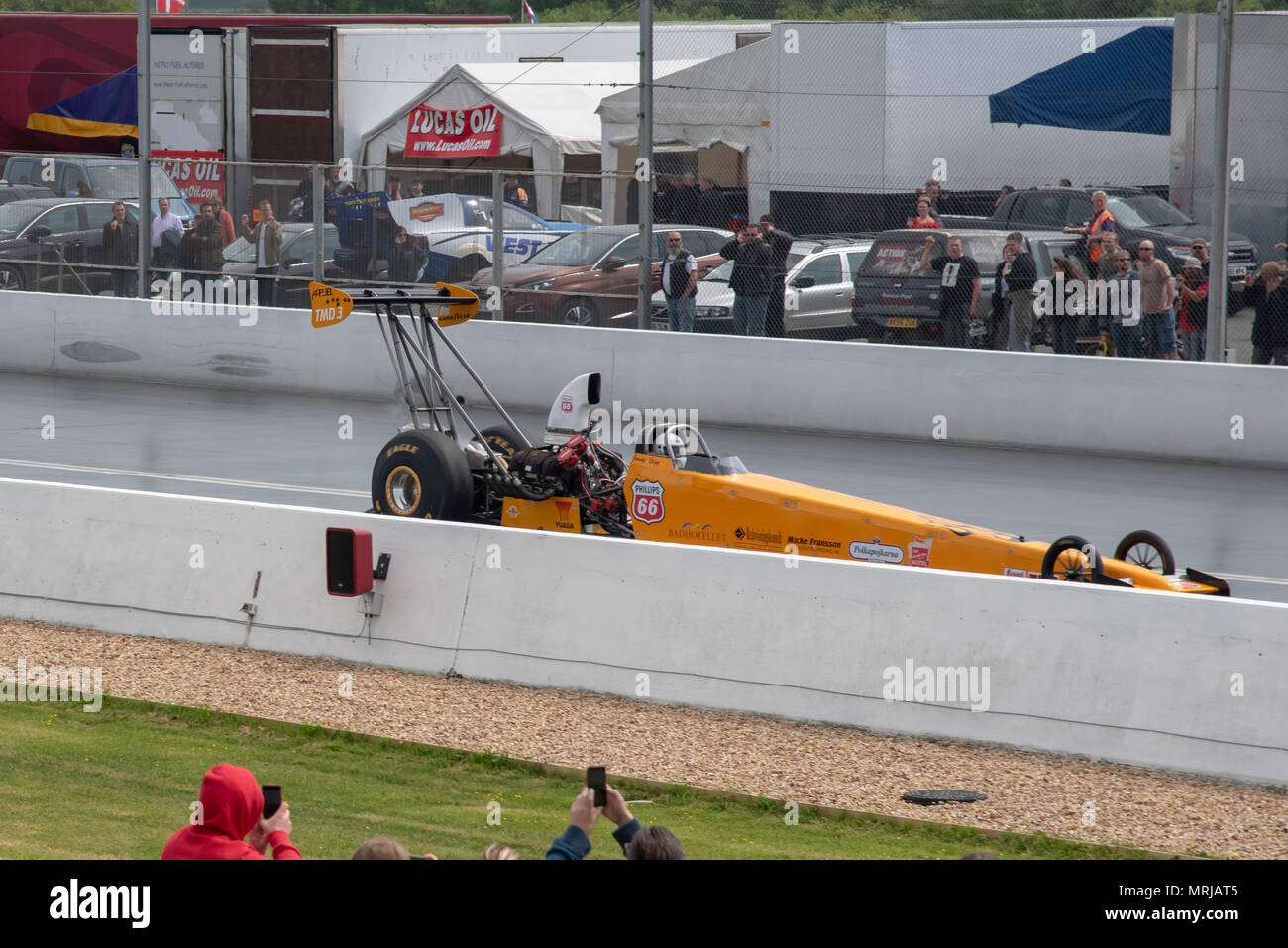 Santa Pod The Main Event Stock Photo - Alamy