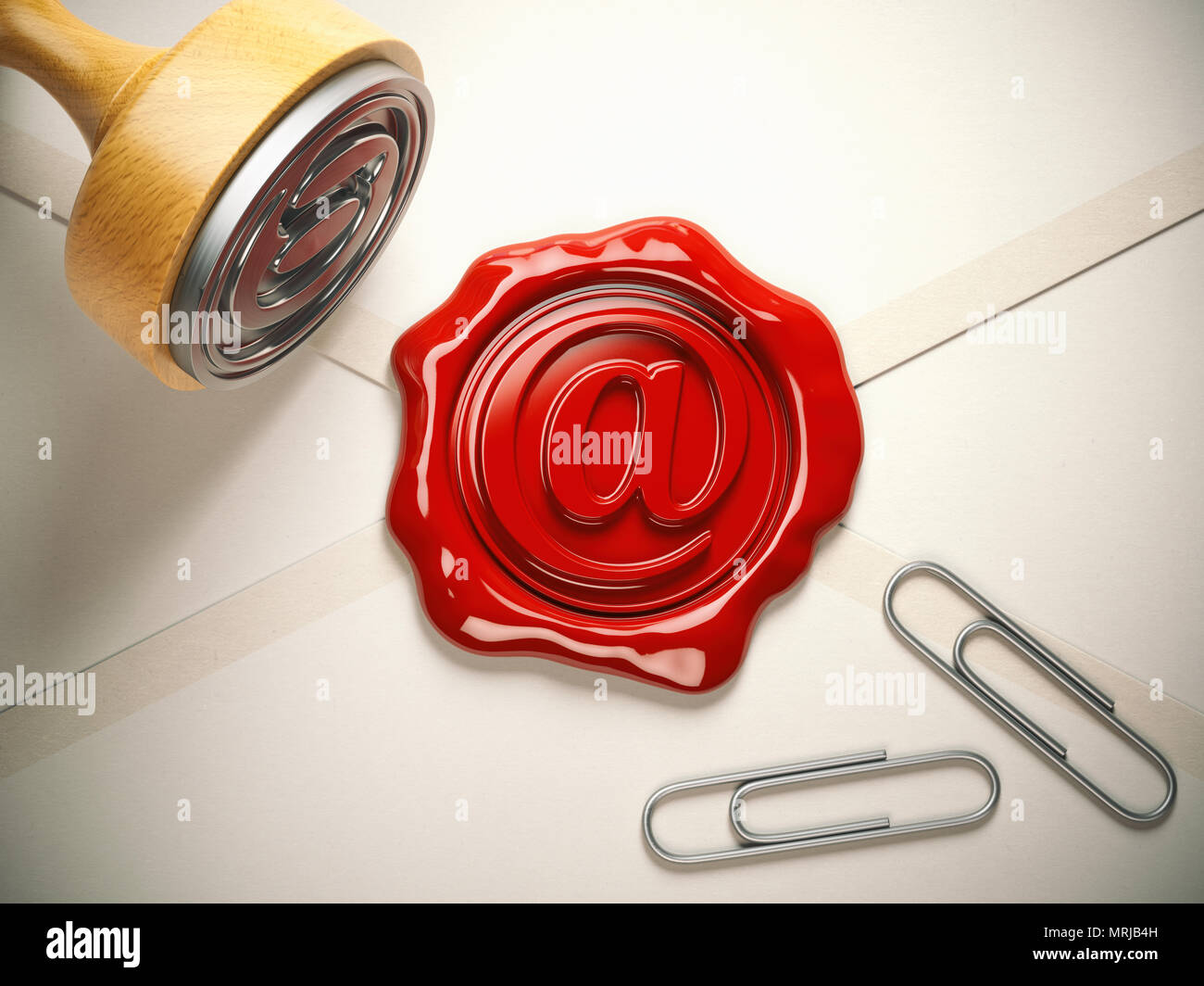Wax stamp hi-res stock photography and images - Alamy