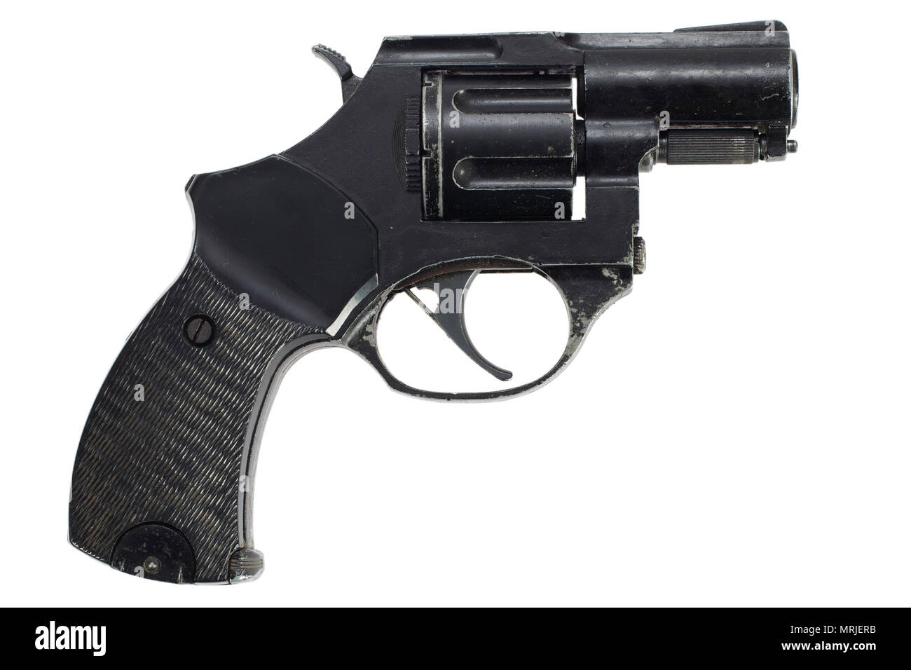 Revolver isolated on a white background Stock Photo - Alamy