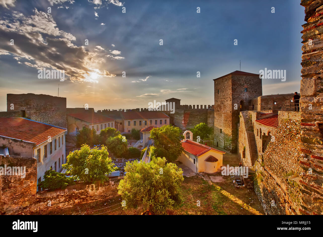 Thessaloniki Eptapyrgio Castle High Resolution Stock Photography and ...