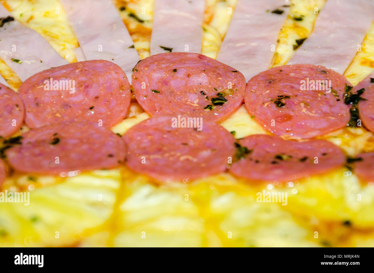 Italian fast food textures and colors Stock Photo - Alamy