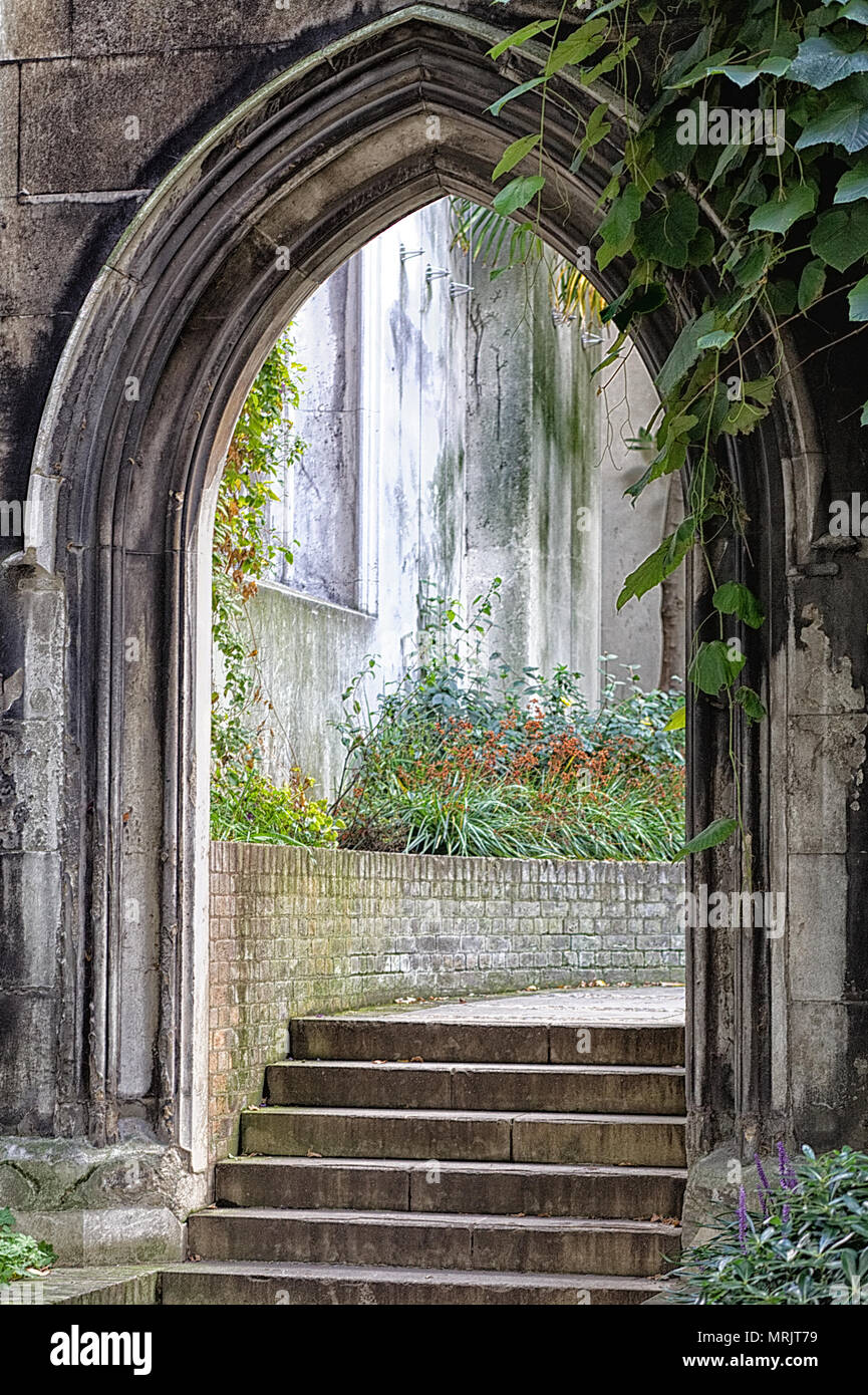 abbey ruins, window Stock Photo - Alamy