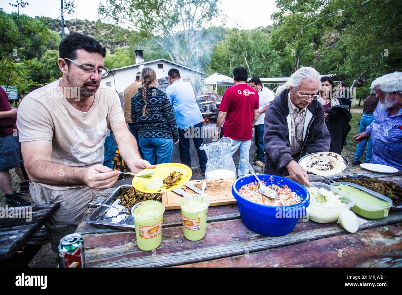 Valer Austin, director of the reserve and owner of Cuenca los Ojos ...