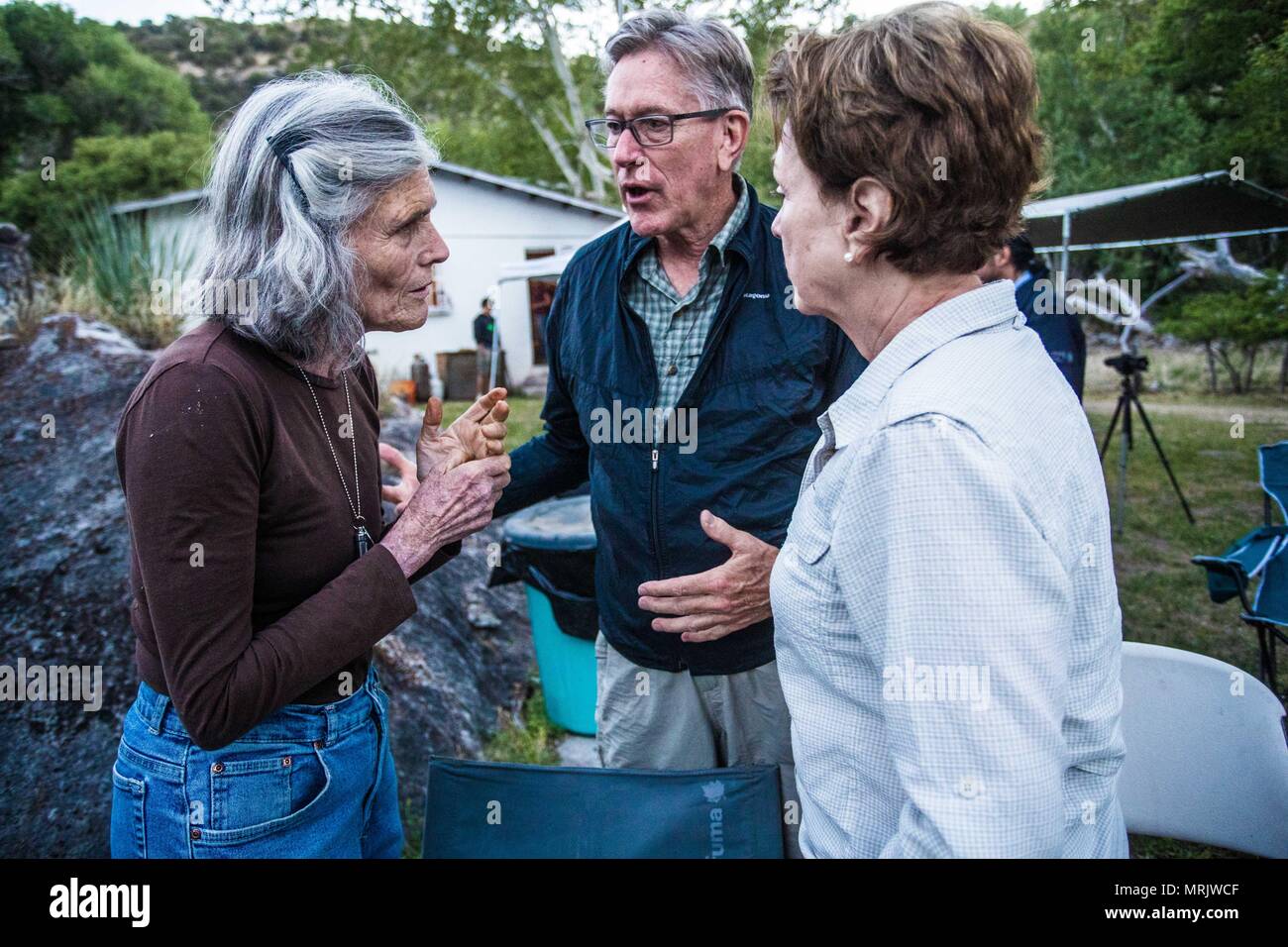 Valer Austin, director of the reserve and owner of Cuenca los Ojos ...