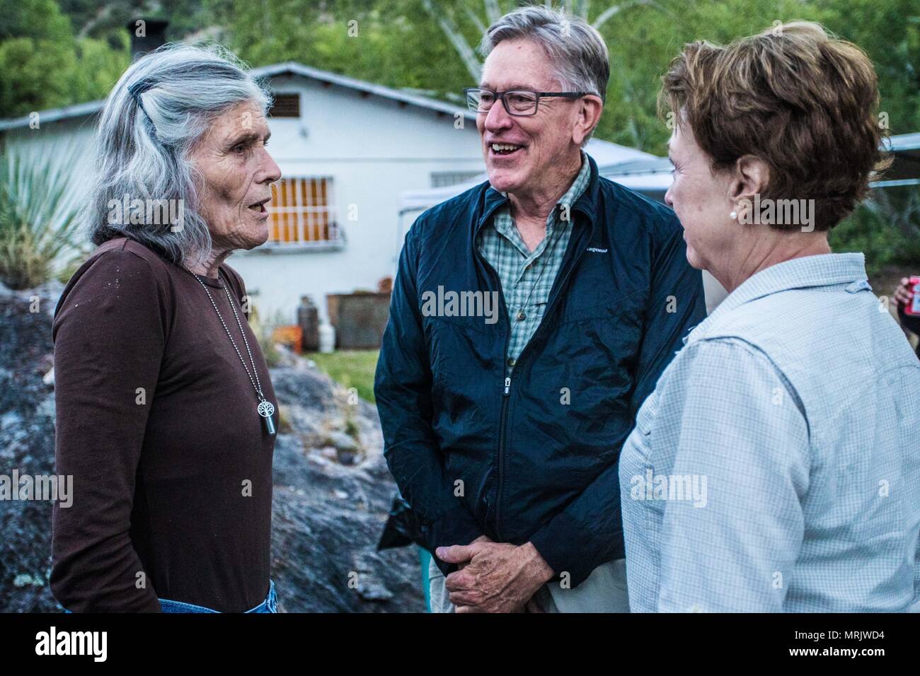Valer Austin, director of the reserve and owner of Cuenca los Ojos ...