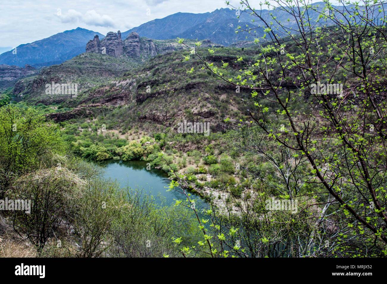 great flow of millions of cubic meters of water from the Yaqui River ...
