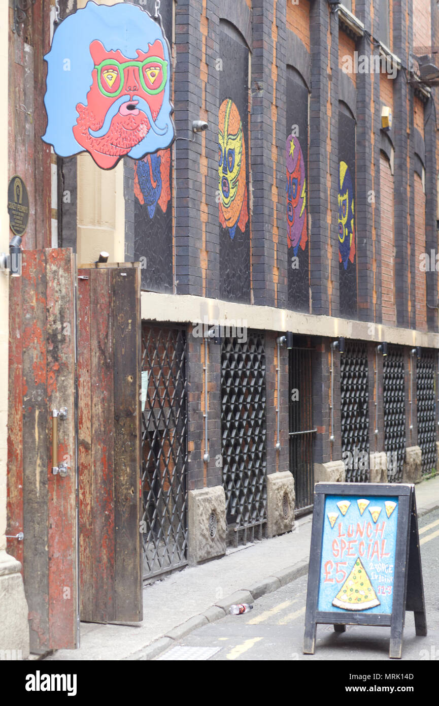 Streets of Manchester Stock Photo - Alamy