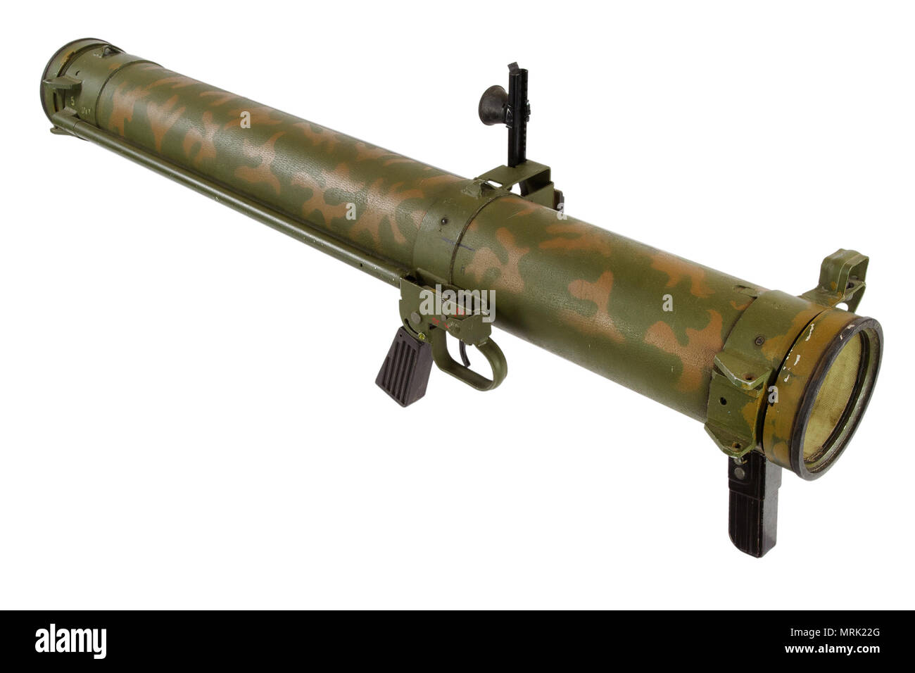 rocket propelled grenade launcher isolated on white Stock Photo - Alamy