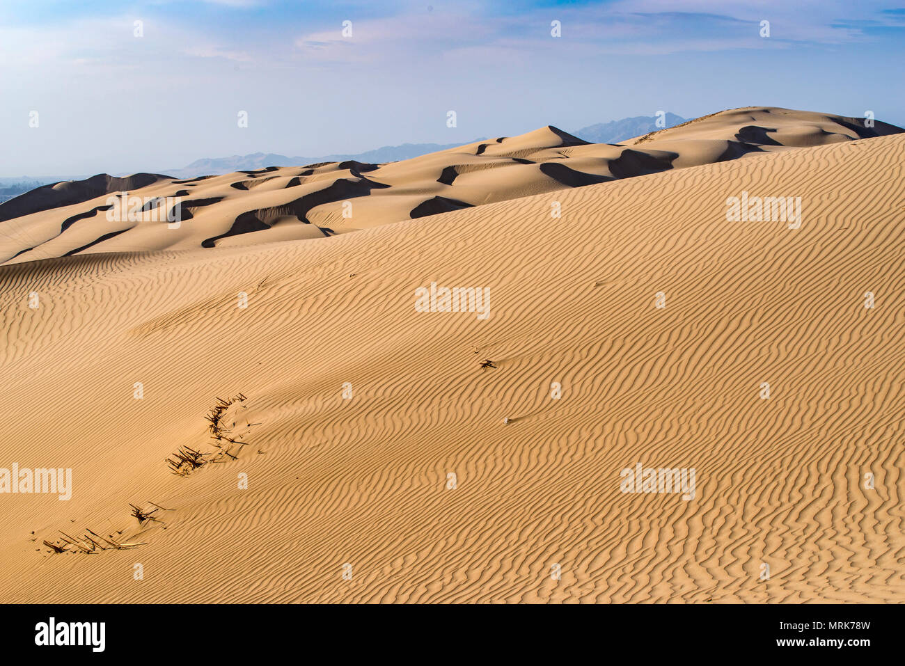 Desert Landscapes In Peru