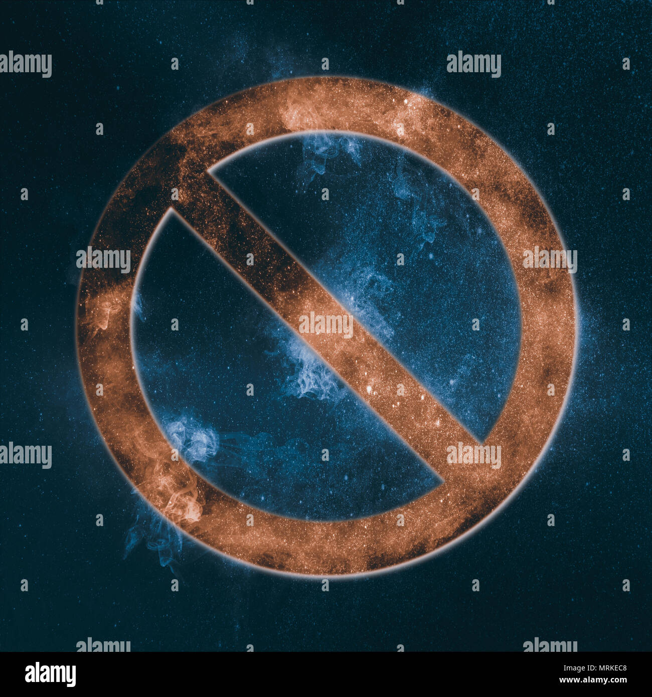 No symbol. No Sign. Abstract night sky background Stock Photo - Alamy