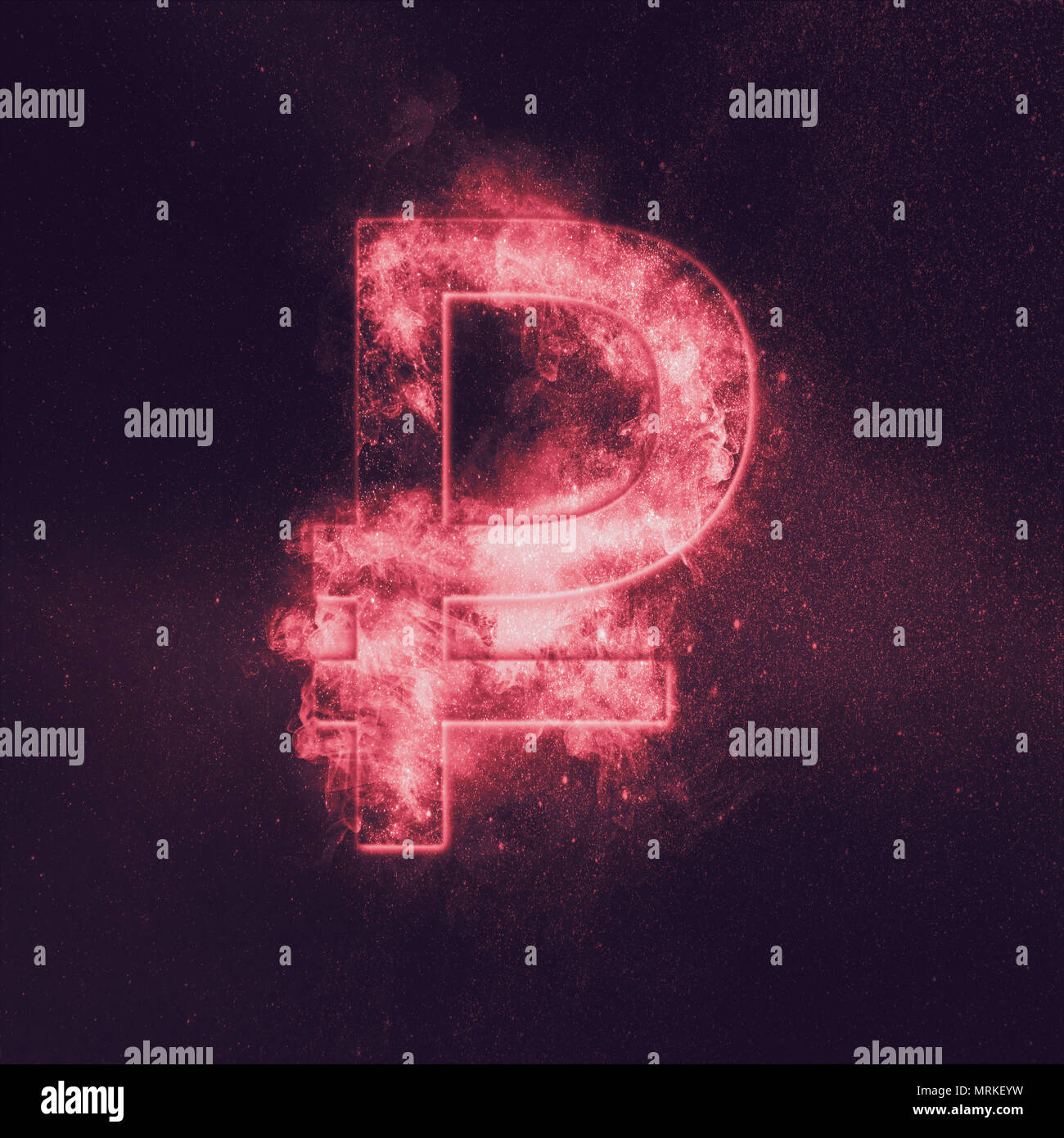 Russian Ruble symbol. Ruble Sign. Monetary currency symbol. Abstract ...