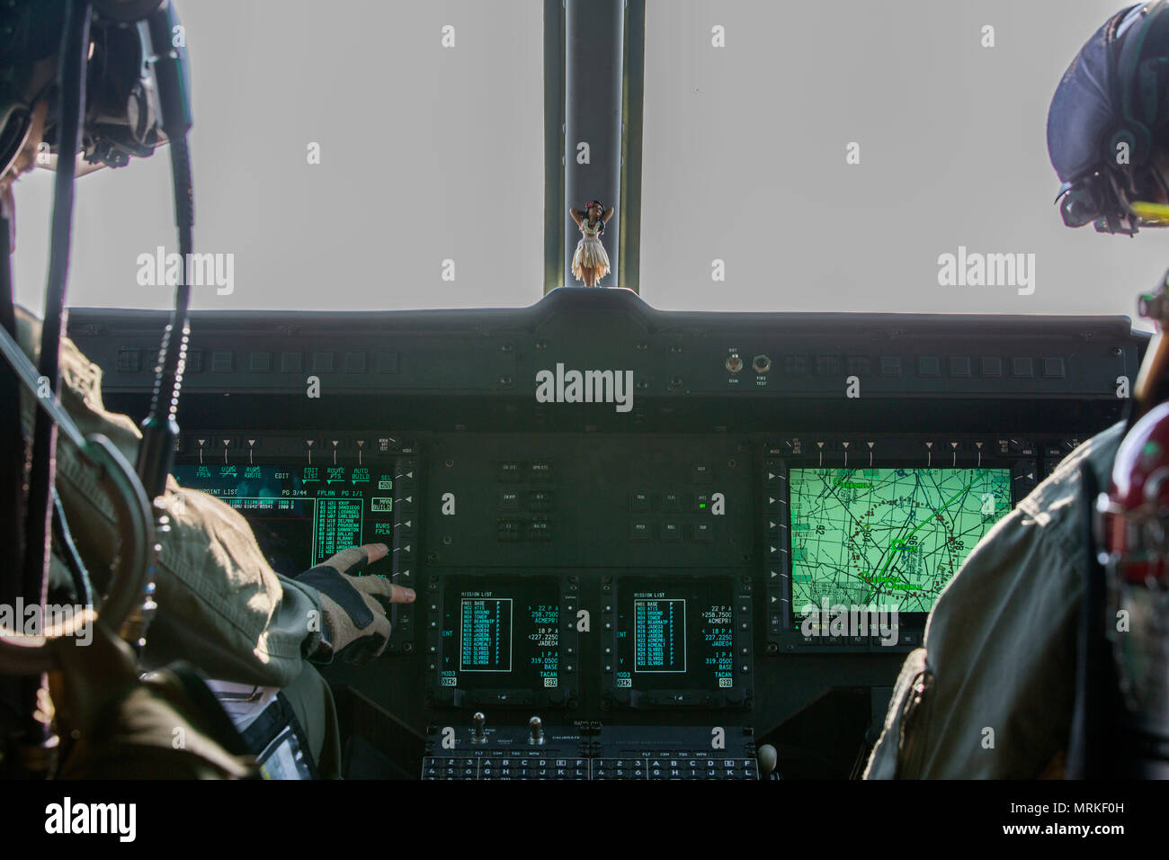 U.S. Marine Corps Maj. Jacob Schwam, pilot, and LtCol. Julian Rivera ...