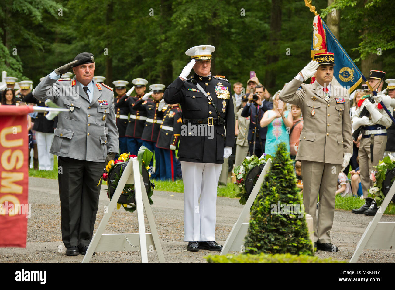From left, German Army Lt. Gen. Carsten Jacobson, deputy of the ...