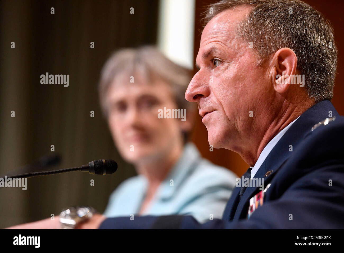 Air Force Chief of Staff Gen. David Goldfein testifies before the ...