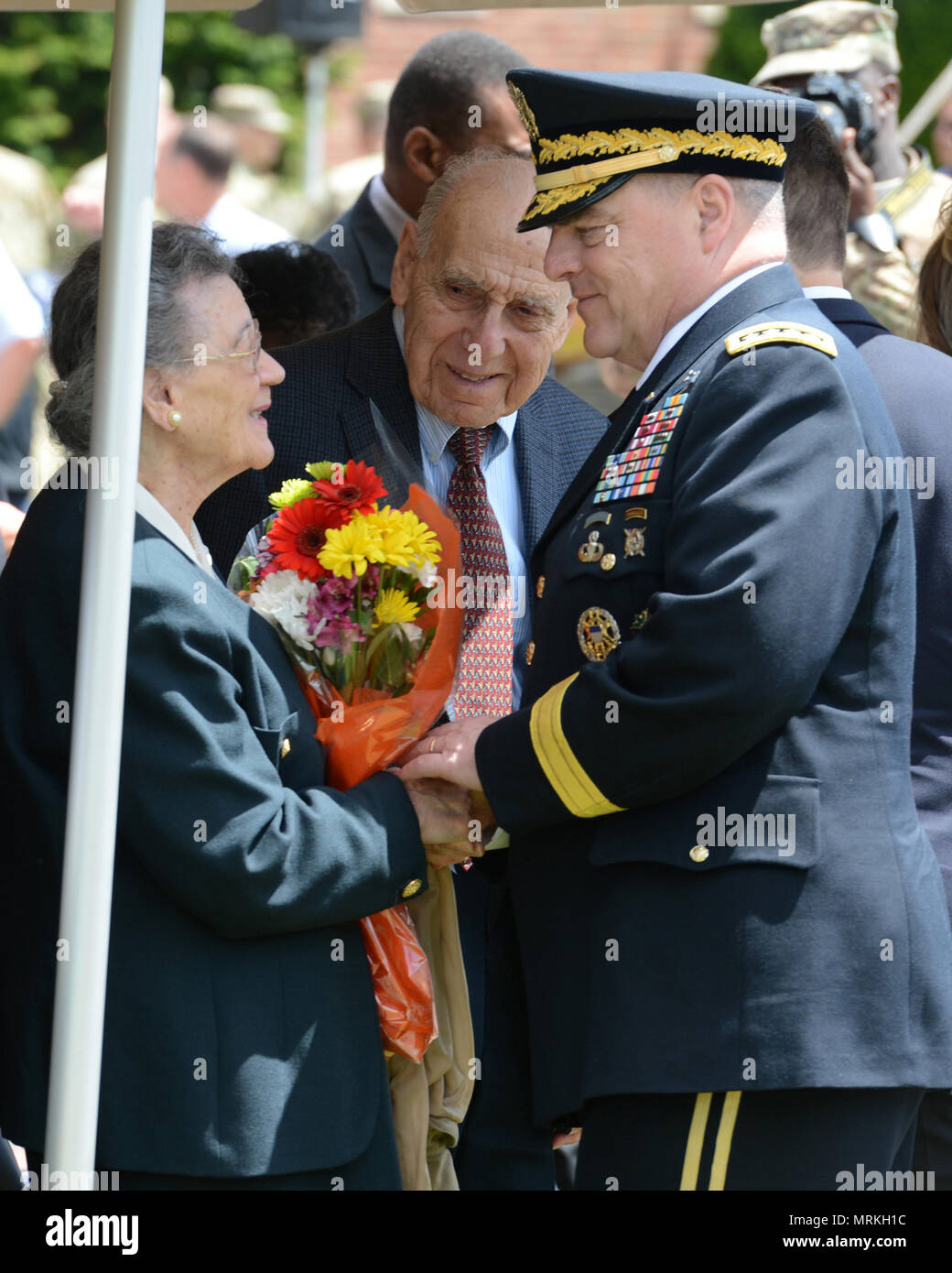 Chief of Staff of the Army General Mark A. Milley shares a touching ...