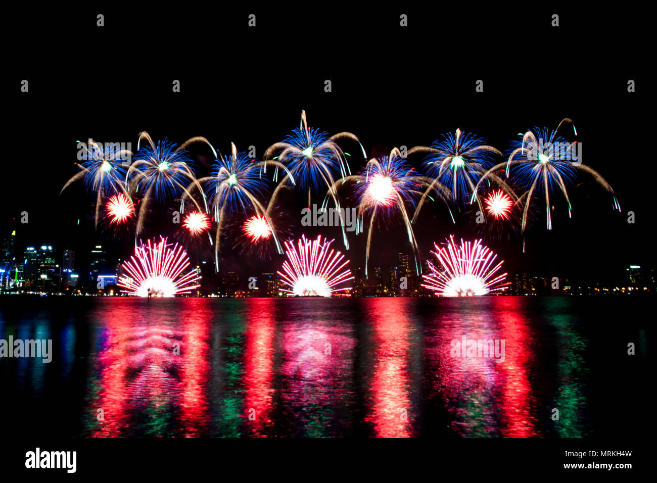 National Day Fireworks Stock Photo - Alamy