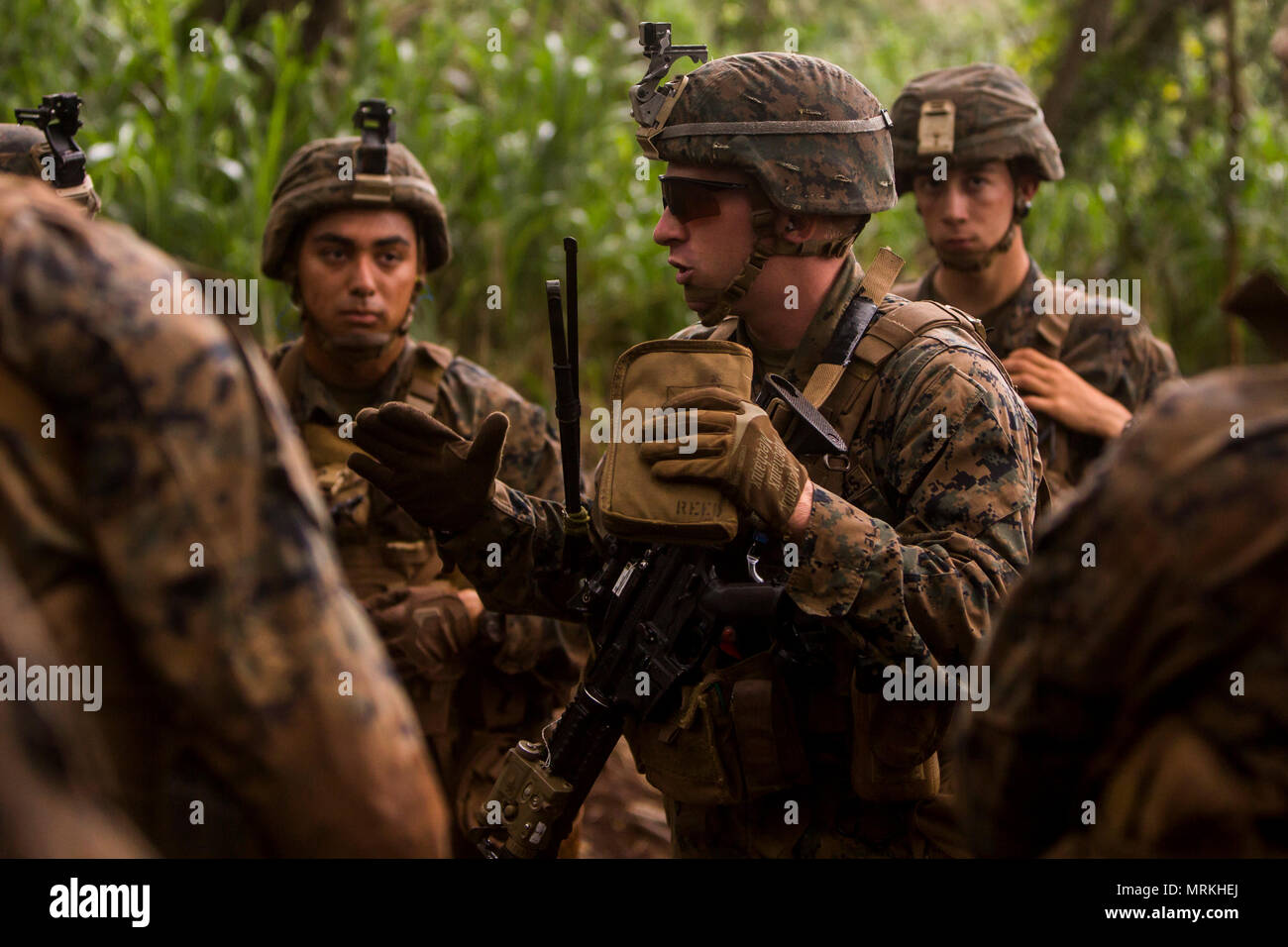 SCHOFIELD BARRACKS – 2nd Lt. Zachariah Reed, a platoon commander with ...