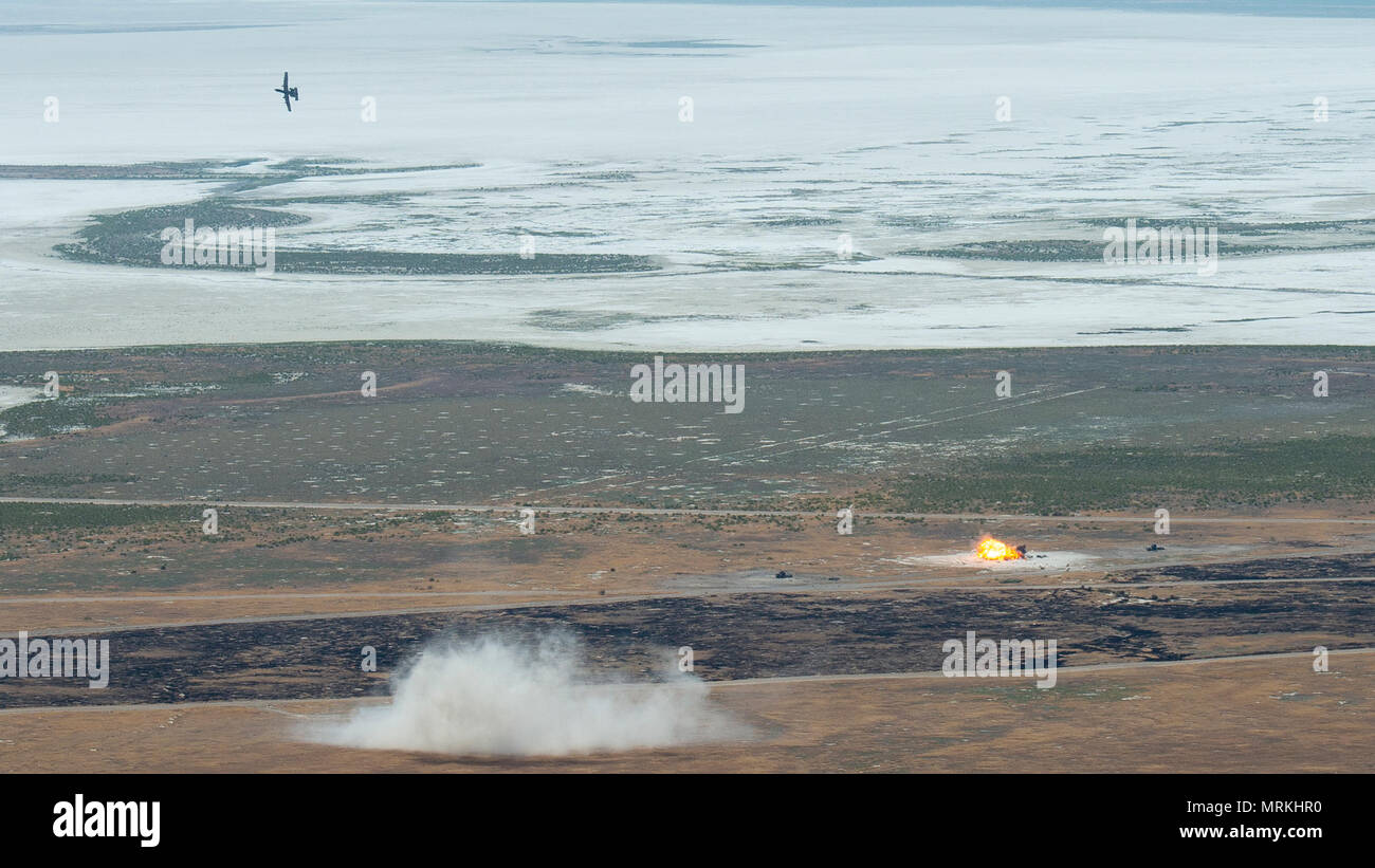 An A-10 Thunderbolt II from the 190th Fighter Squadron, Boise, Idaho ...