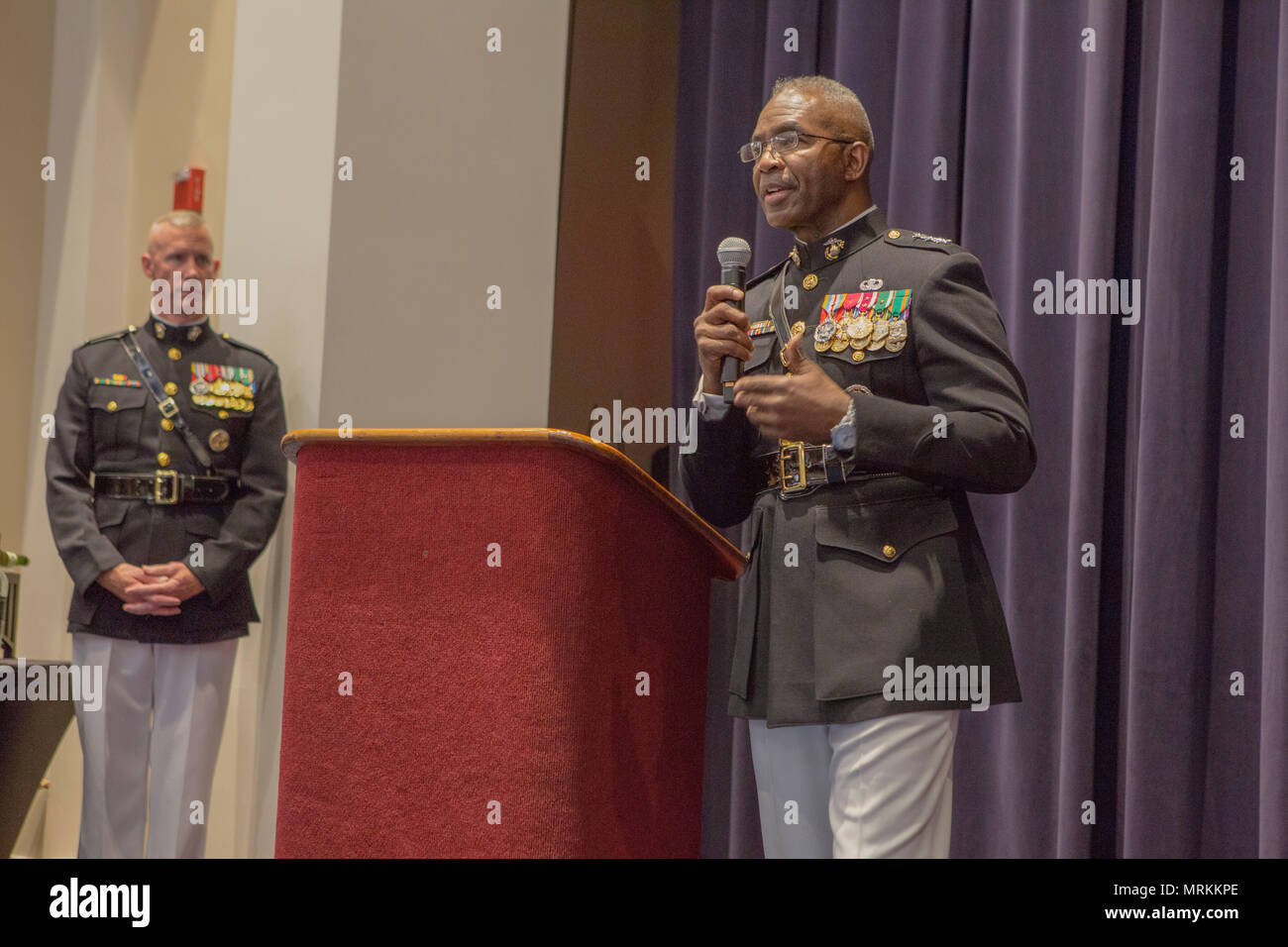U.S. Marine Corps Lt. Gen. Ronald L. Bailey, deputy commandant, Plans ...