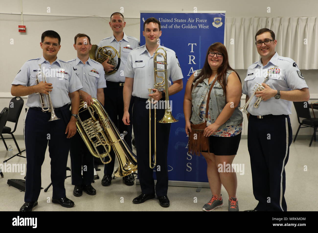 Travis Brass poses with Rikki Romero, a student of Chabot College ...