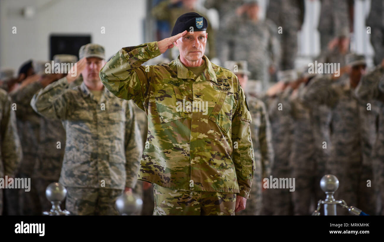 U.S. Army Col. Herbert Joliat, 633rd Air Base Wing vice commander ...