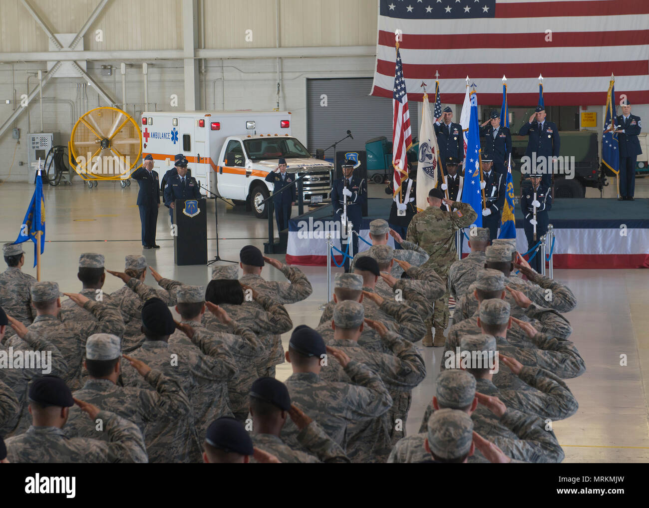 633abwchangeofcommand hi-res stock photography and images - Alamy
