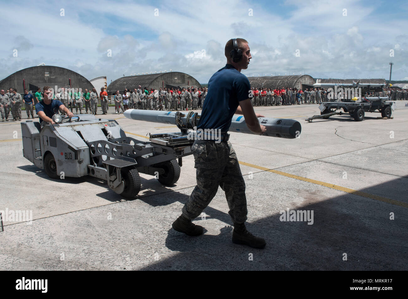 U.S. Air Force Senior Airman Jacob Clark and Staff Sgt. Adam Schaetzl ...