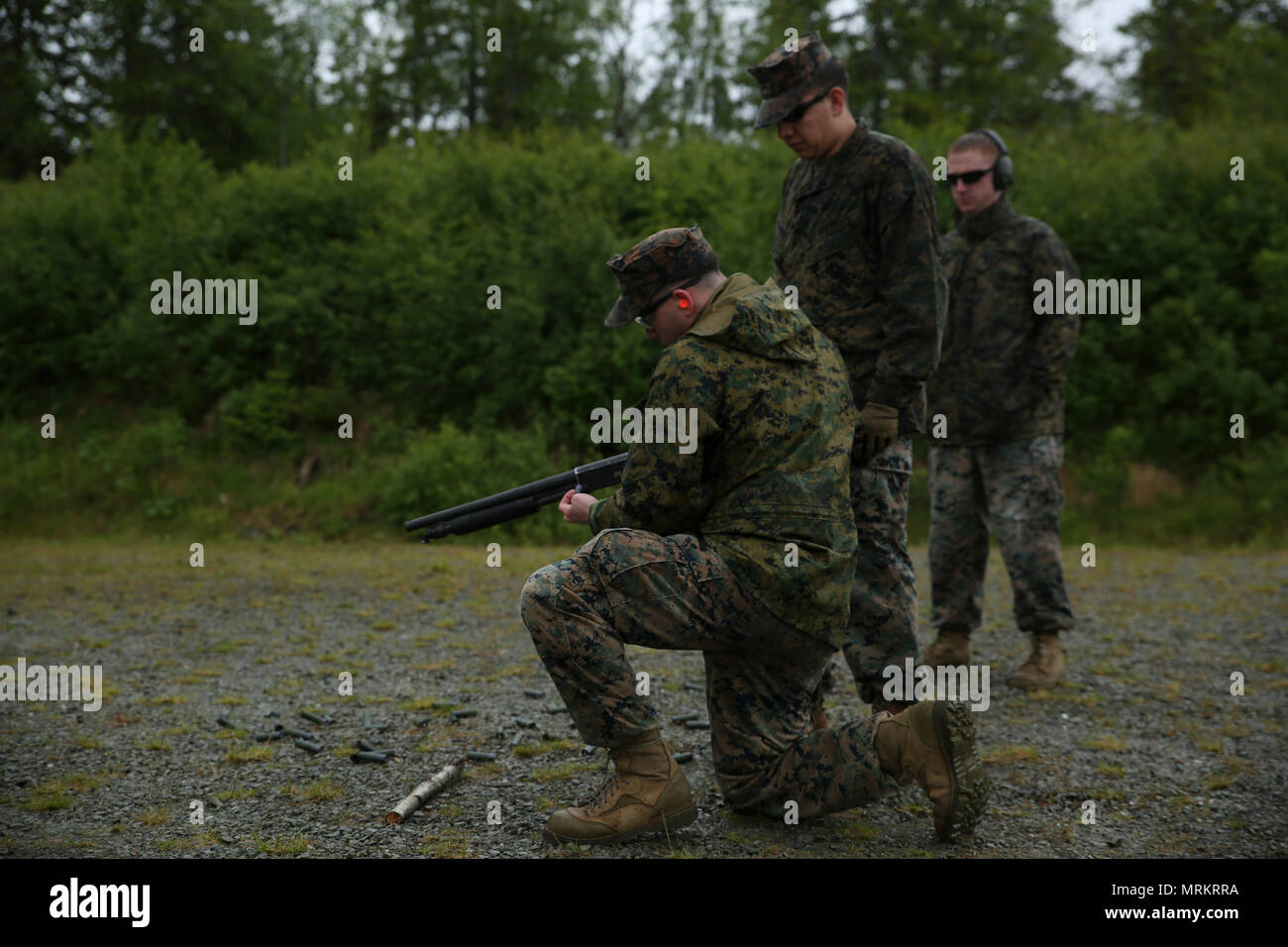 Cpl. Mark Rippert, a military police officer with Marine Rotational ...
