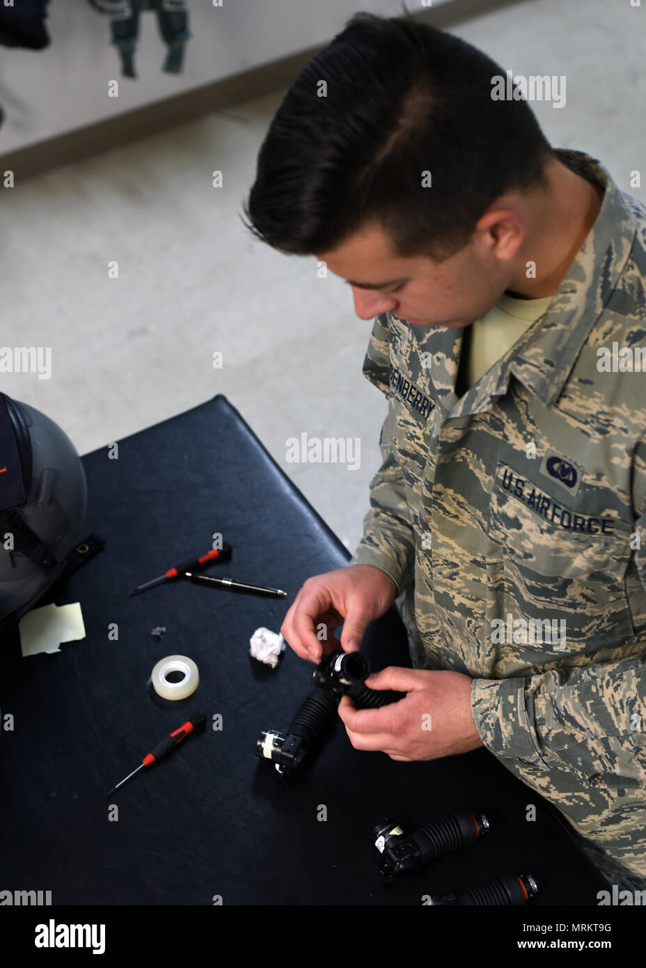 U.S. Air Force Airman 1st Class John Rosenberry, 7th Operations Support ...