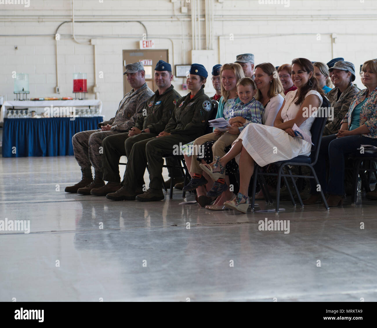 Family of Col. Brian McCarthy, 366th Operations Group commander and Lt ...