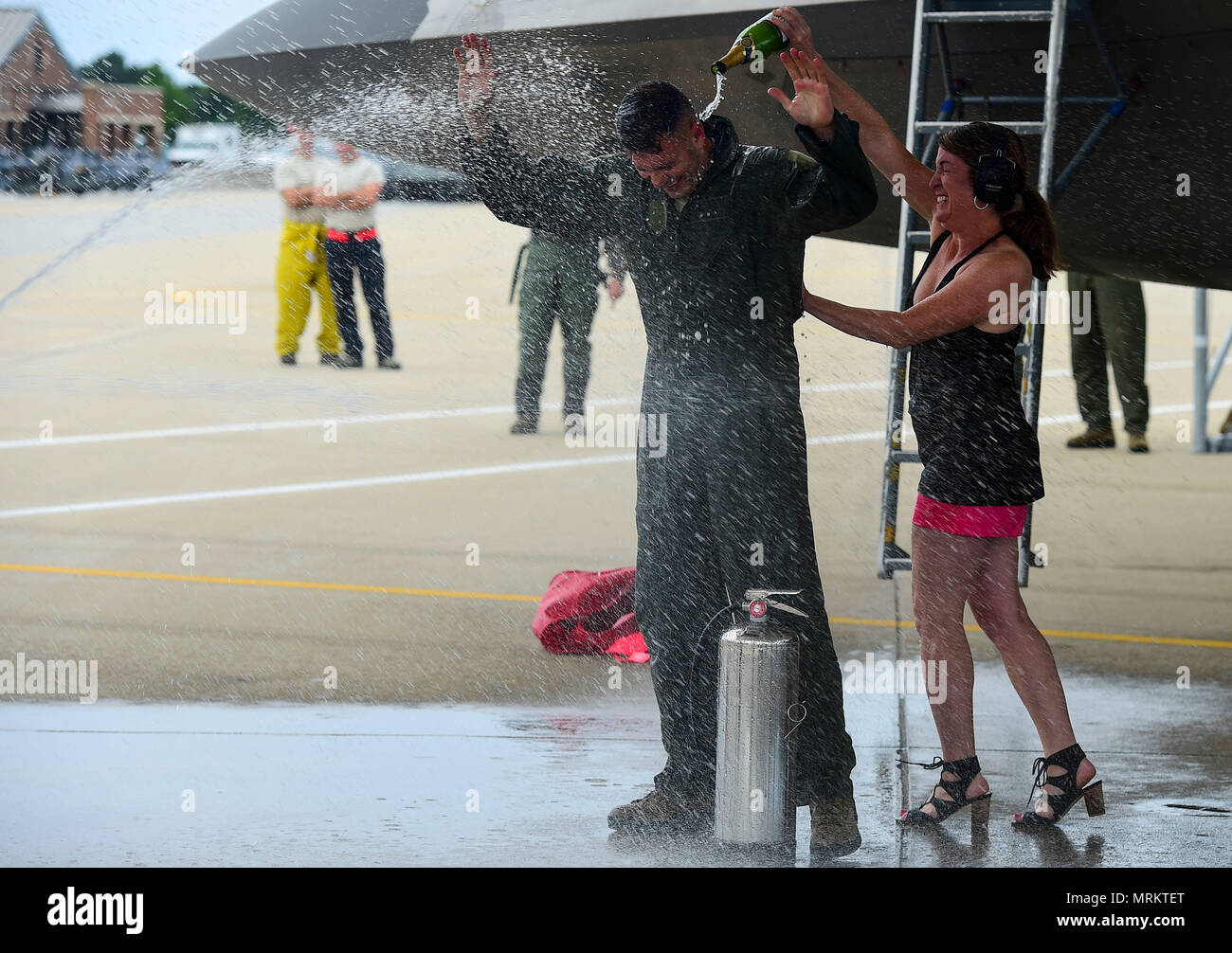 U.S. Air Force Col. Peter Fesler, 1st Fighter Wing commander, has ...