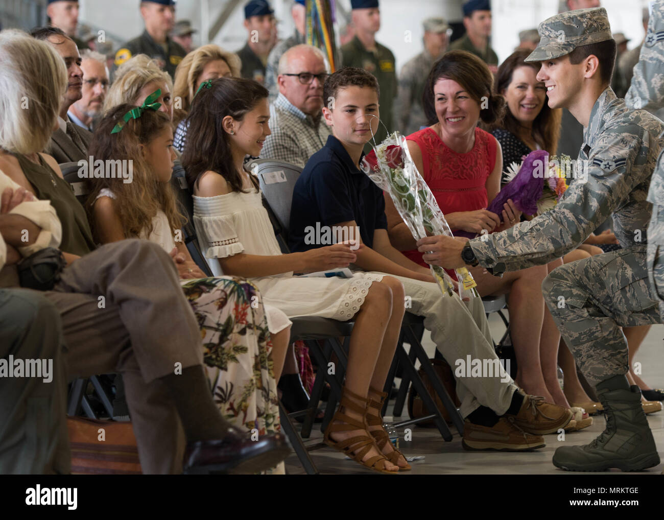 Addison Fesler, daughter of U.S. Air Force Col. Peter Fesler, 1st ...