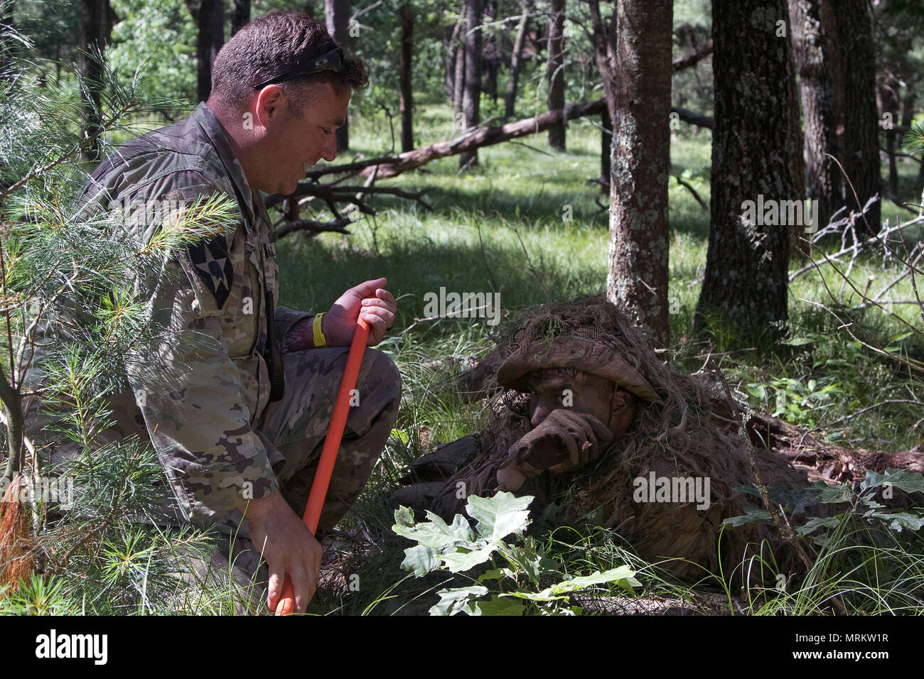 Staff Sgt. John Brady, a sniper instructor at the 10th Mountain ...