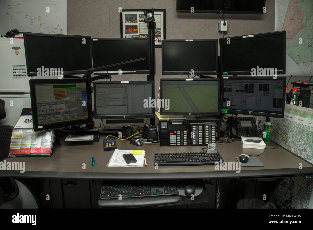 Computer aided dispatch hi-res stock photography and images - Alamy