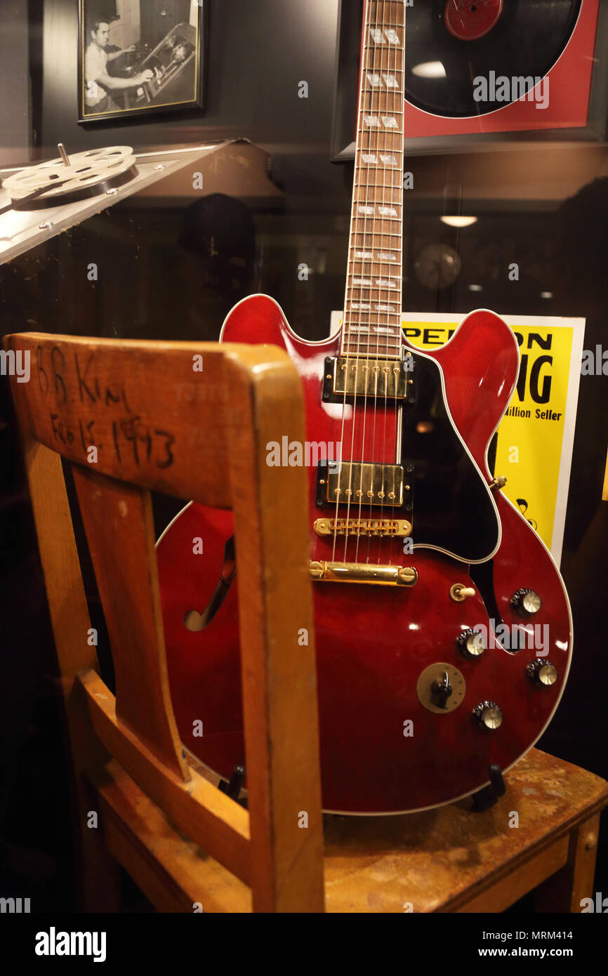 Exhibition in historic Sun Studio.Memphis.Tennessee.USA Stock Photo - Alamy