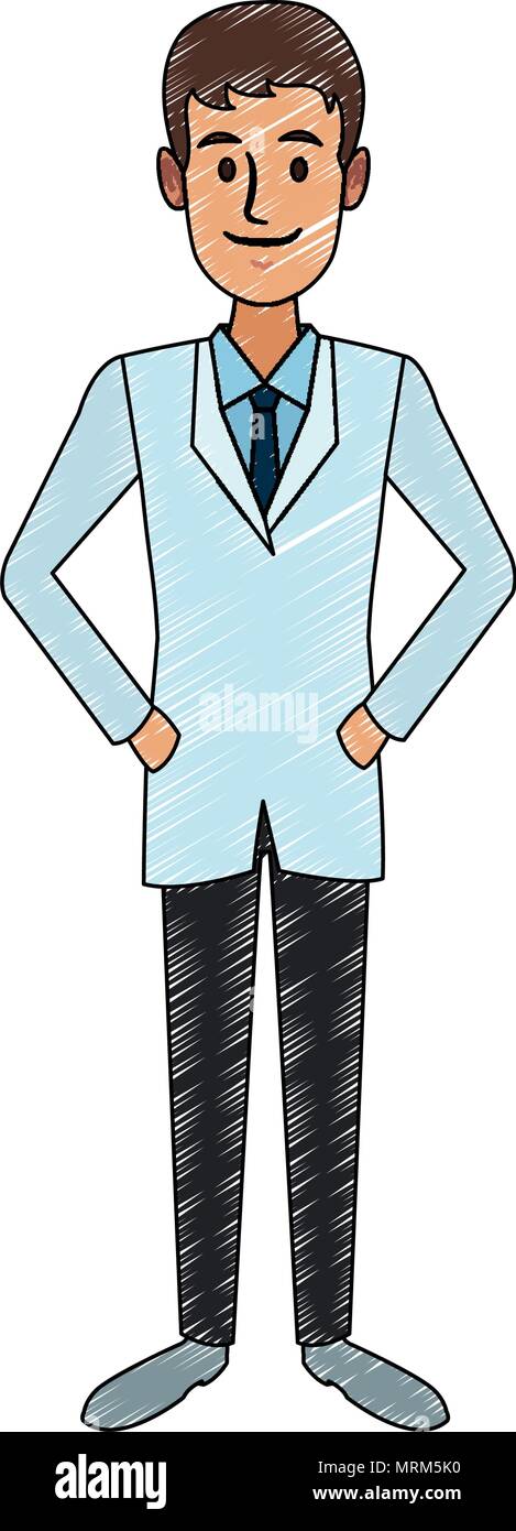 Male doctor cartoon scribble Stock Vector Image & Art - Alamy