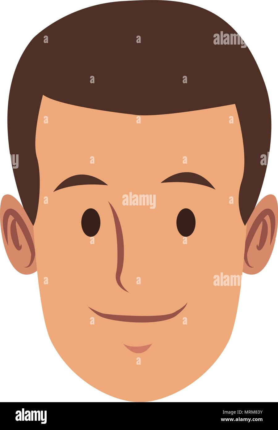 Man face cartoon Stock Vector Image & Art - Alamy