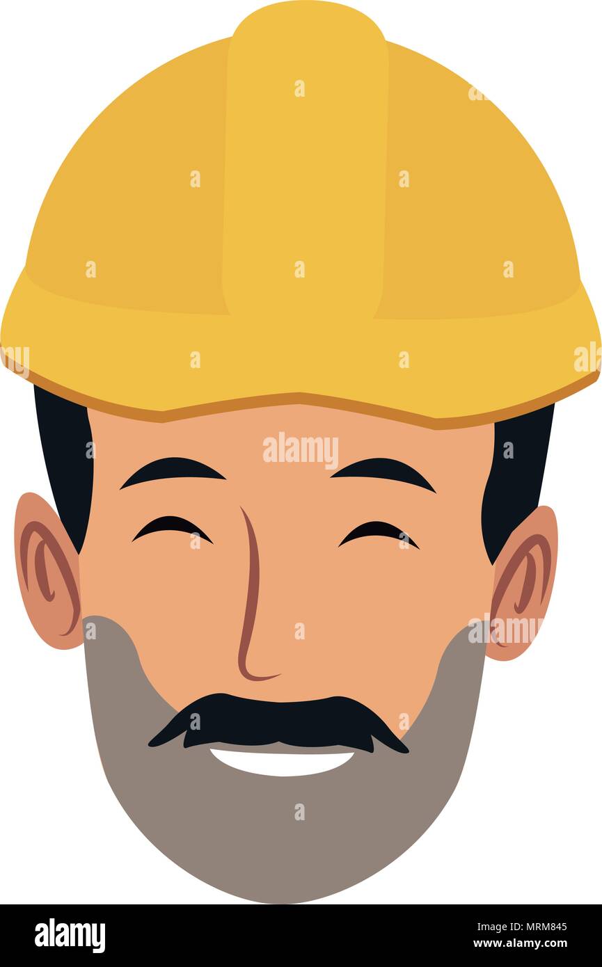 Man worker face Stock Vector Image & Art - Alamy